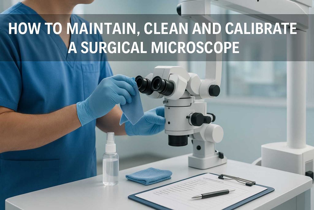 Maintain, Clean and Calibrate a Surgical Microscope - Surgical Scope Hub