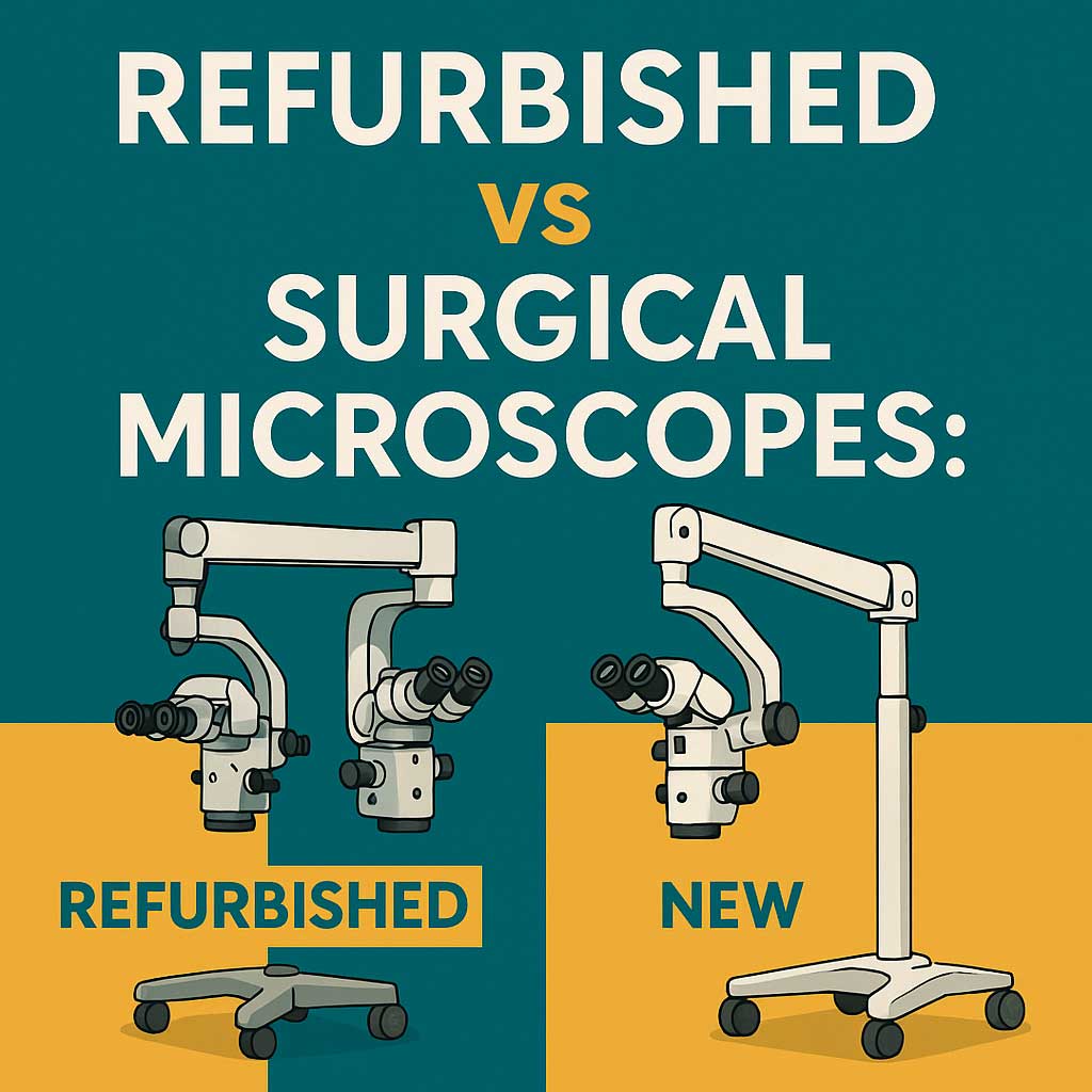 Refurbished vs New Surgical Microscopes: What Should You Choose ...