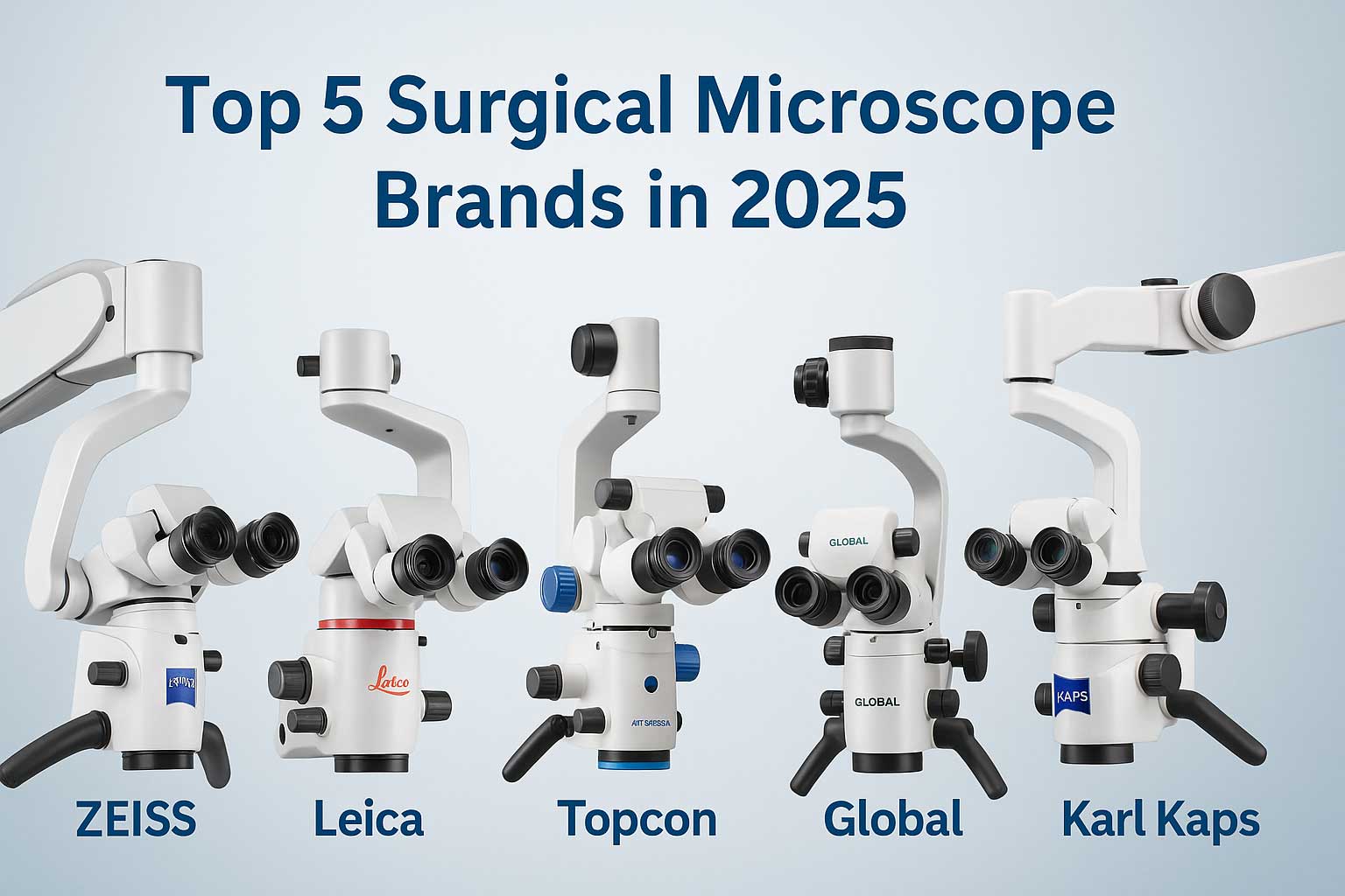 Top 5 Surgical Microscope Brands in 2025 - Surgical Scope Hub