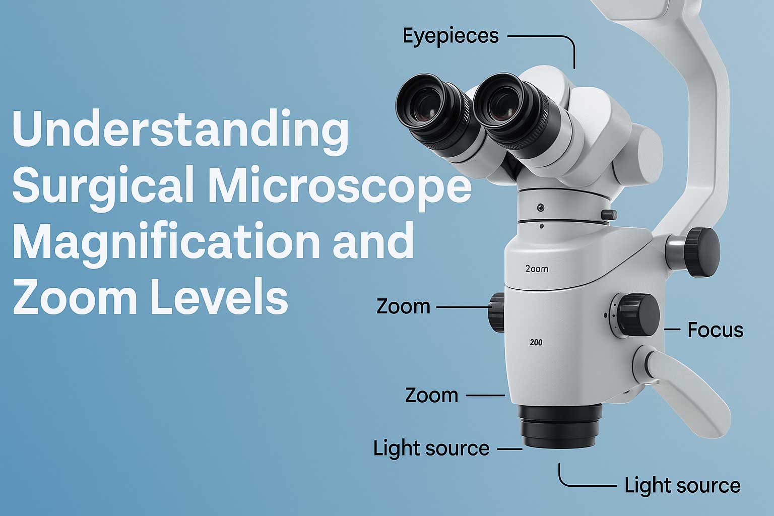 Understanding Surgical Microscope Magnification and Zoom Levels ...
